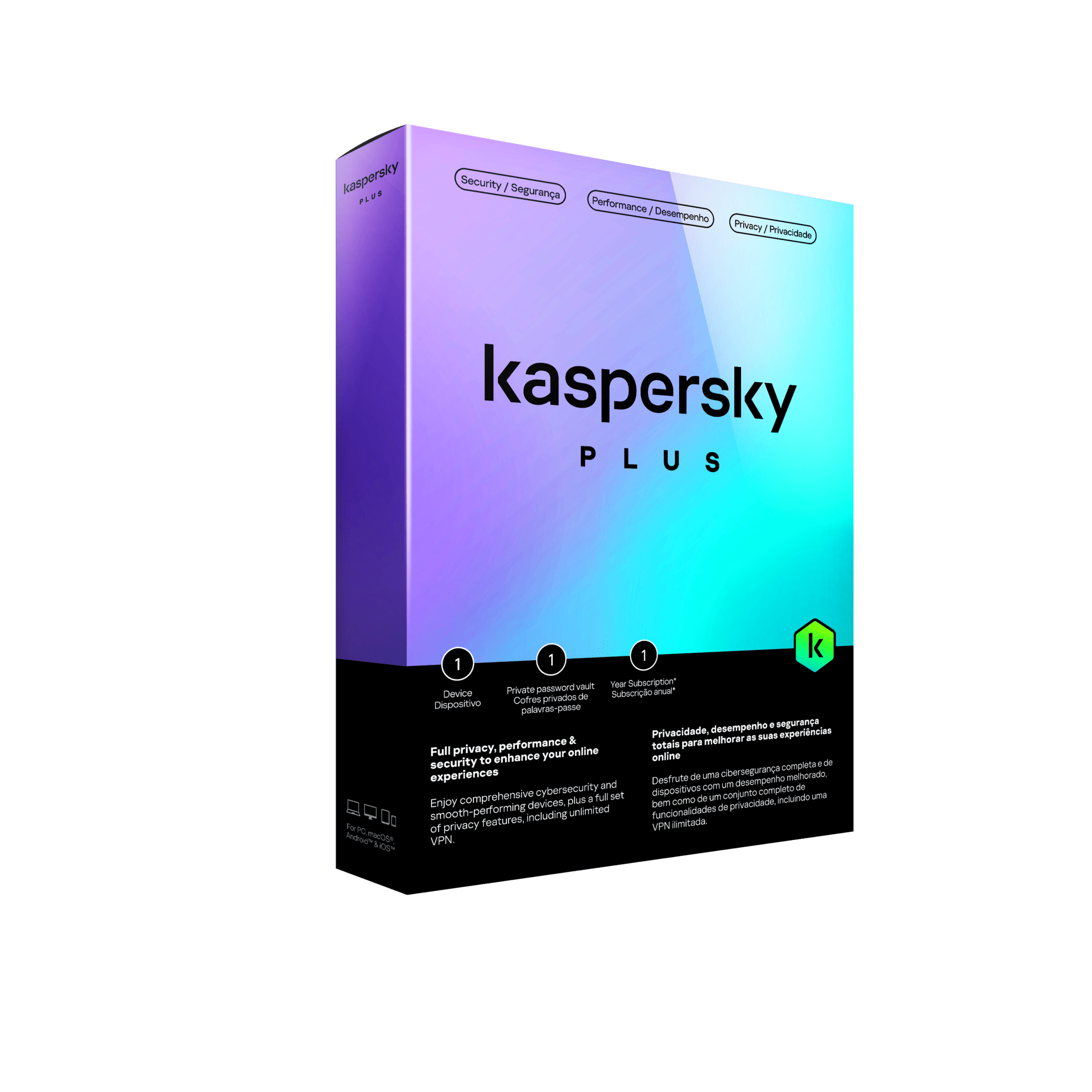 Kaspersky Plus Internet Security 1User